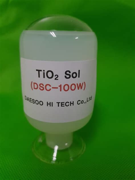 Tio2 Solution Hydrophiloc Discoloration Prevention Antibacterial