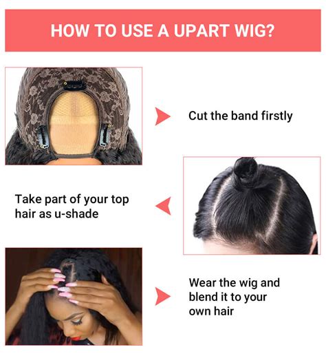 U Part Straight Wigs And Kinky Straight V Part Human Hair Wigs West Kiss Hair