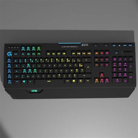 3d Model Computer Keyboard Low Poly Vr Ar Low Poly Cgtrader