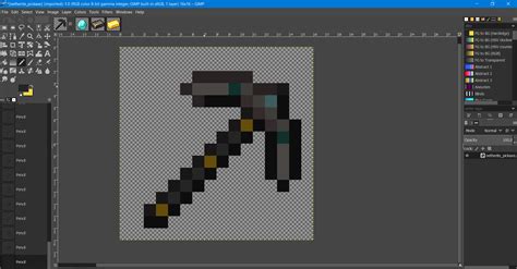 Netherite Minecraft Pickaxe