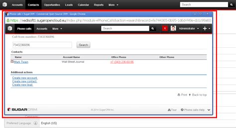 All In One Cti Suitecrm Module