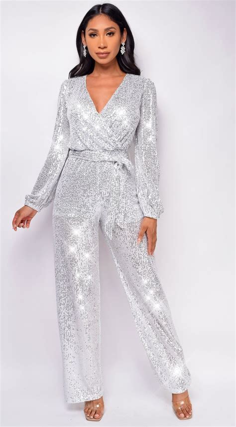 Silver And Bronze Jumpsuit At Emma Sparks Blog