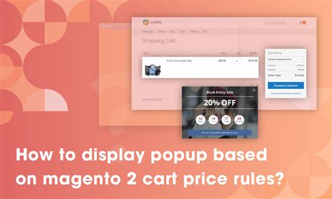 How To Display Popup Based On Cart Price Rules In Magento 2 Magezon