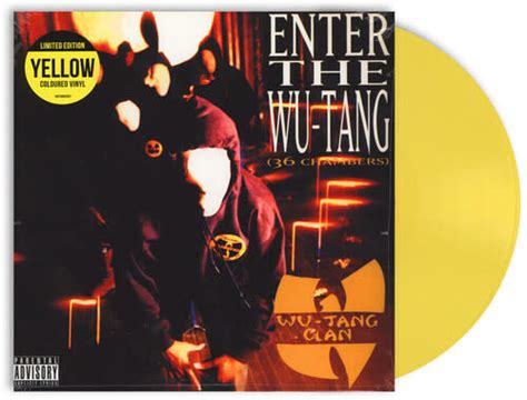 Wu Tang Clan Enter The Wu Tang Clan 36 Chambers LP Color Vinyl Wax Trax Records