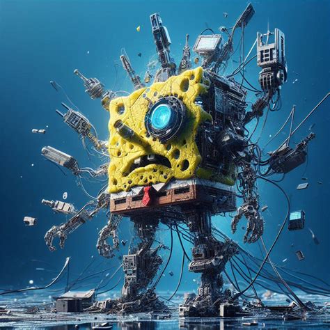 Spongebob Cyborg 2 By Betoz666 On Deviantart