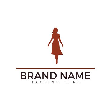 Plantilla De Diseño De Logotipo De Tienda De Ropa Mínima Vector Premium