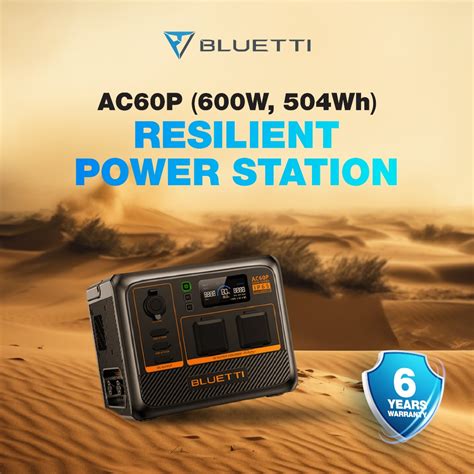 Bluetti Ac P Portable Power Station Wh Lifepo Battery Surge Ac Solar Generator W W
