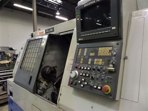 Used 1993 Mazak Sqt15m Live Tool Cnc Lathe Lathes Cnc 11255 Asset