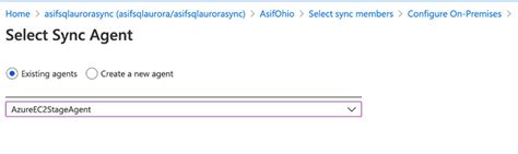 Migrate Azure Sql Database To Amazon Aurora Using Azure Data Sync Agent And Aws Dms Aws