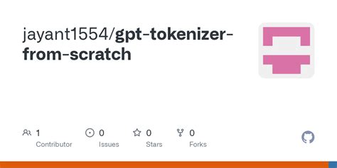 Gpt Tokenizer From Scratchvocabbpe At Main · Jayant1554gpt Tokenizer From Scratch · Github