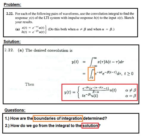 [solved] signals and systems convolution integrals probl