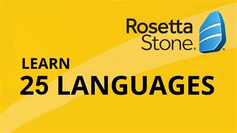 Save 250 On A Lifetime Subscription To Rosetta Stone All Languages