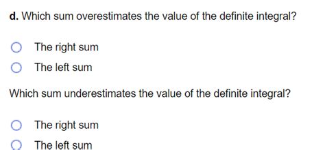 Solved Complete The Following Steps For The Given Integral Chegg