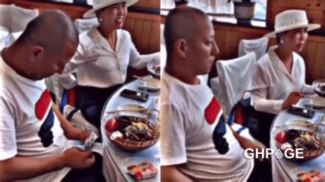 Wife Stylishly Gives Hubby Money To Pay For Restaurant Bills To Avoid Embarrassment