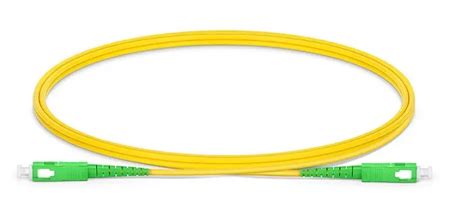 Simplex Patch Cord Singlemode G D SC APC SC APC Yellow Zemecs