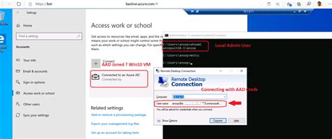 How To Take RDP Of Azure AD Joined Device Azure VM Device Management Blog