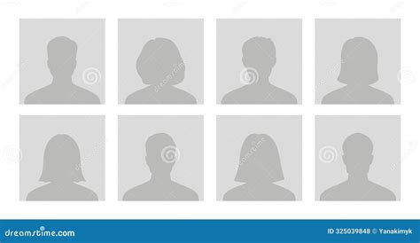 Default Avatar Profile Icon Gray Placeholder Man And Woman Vector Illustration Cartoondealer