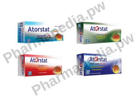 اتورستات اقراص Atorstat Tablets لعلاج ارتفاع الدهون