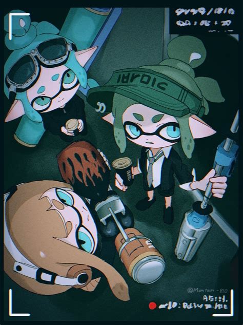 Inkling Player Character And Inkling Girl Splatoon And More Drawn By Montaro Danbooru