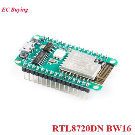 โมดูลอินเตอร์เฟซไร้สาย Rtl8720dn Bw16 Bw16 Kit Ble5 0 Dual Band Wifi Ble 5 0 Wifi Iic I2c Spi