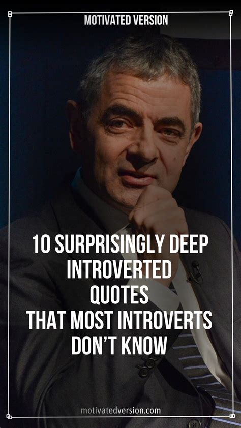 10 Surprisingly Deep Introverted Quotes