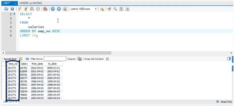 SQL Limit Statement How To And Alternatives Data Science