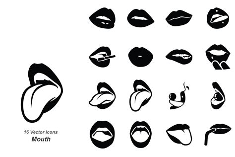 Mouth Vector Icons An Icon By Jisun Park