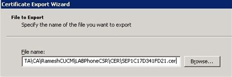 CUCM Third Party CA Signed LSCs Generation And Import Configuration Example Cisco