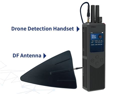 Handheld 2000m 360 Degrees 5 8g Drone Detection And Direction Finding Device