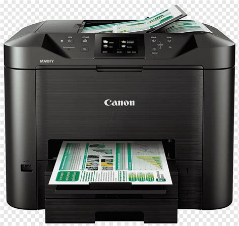 다기능 프린터 잉크젯 인쇄 소규모 사무실 홈 오피스 Canon Maxify Mb2720 다기능 잉크 전자 제품 정경
