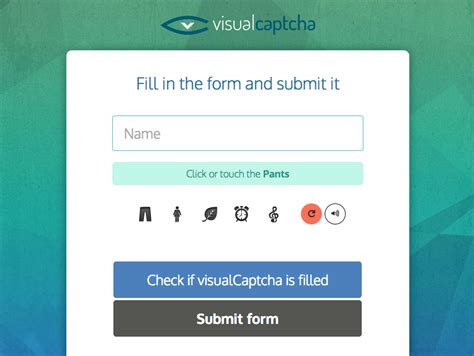 Visualcaptcha A Configurable Captcha Solution Web Resources Webappers