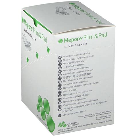 Mepore ® Film And Pad 4 Cm X 5 Cm 85 Pcs Redcare Pharmacie