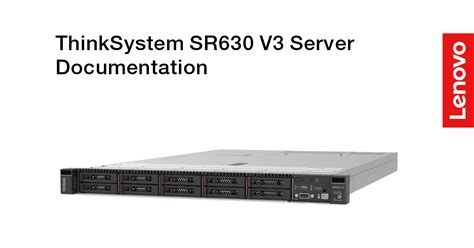 Technical Specifications Thinksystem Sr V Lenovo Docs