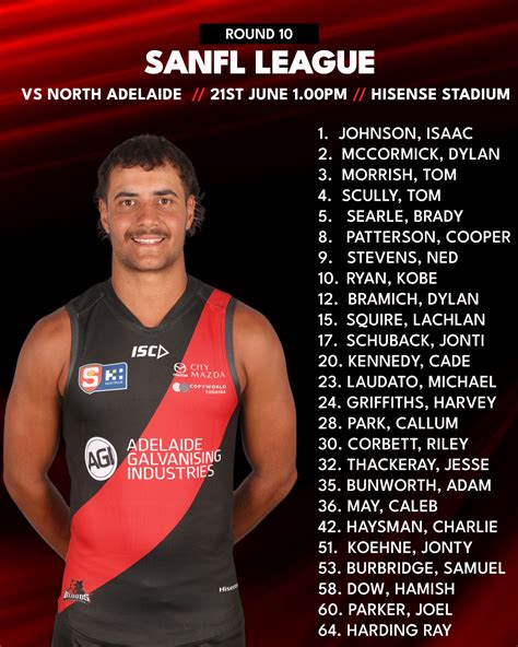 Teams League Reserves Round 10 West Adelaide Football Club