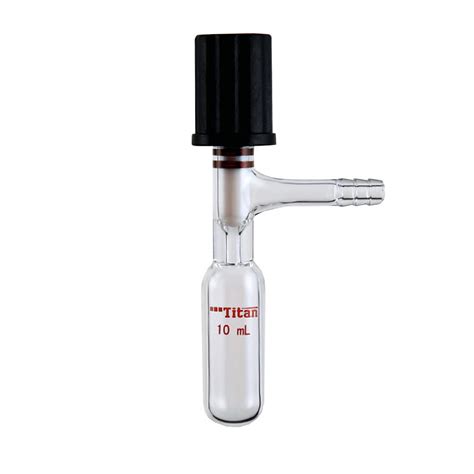 Schlenk Tube Schlenk Storage Tube With High Vacuum Valve 100ml Lab