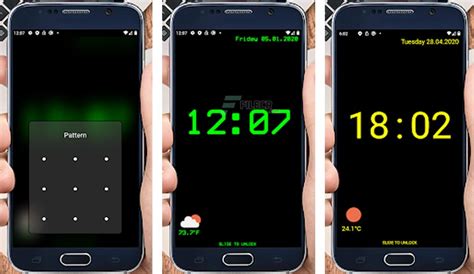 Huge Lock Screen Clock V1 4 22 APK Download FileCR