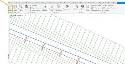 Solved How To Create Label For Curve Information In Allignment While Doing Annotation