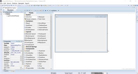 『windows Builder』java Swing期末课设神器window Builder Csdn博客