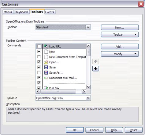 Toolbars Apache OpenOffice Wiki