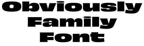 Obviously Font Dafont Style