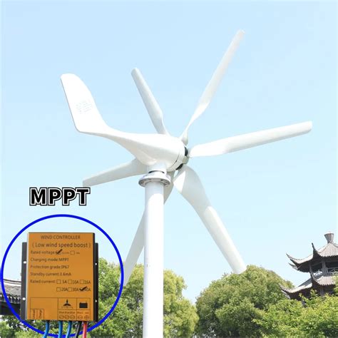Waterproof Mppt Wind Controller Instrument With Auto Matching For 100 10000w 12v 24v Wind