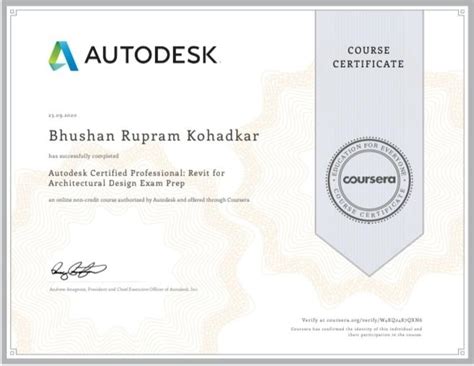 bhushan kohadkar on linkedin coursera coursera cad revit autodesk