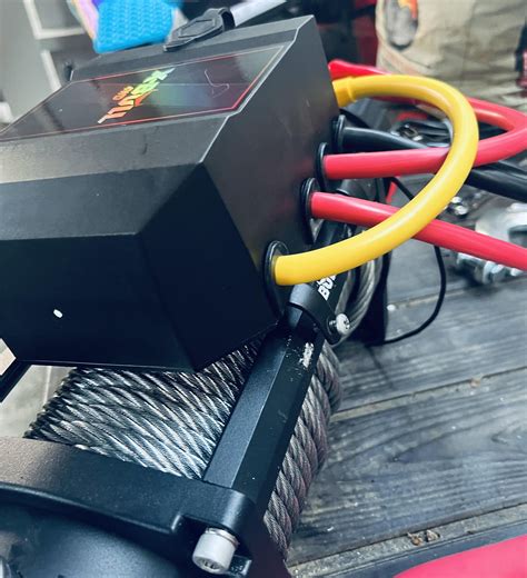 Securing Control Box On Winch Rjeepdiy