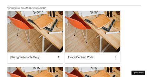 Fusejs With React Codesandbox