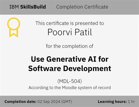 Poorvi Patil On Linkedin Ibm Ai