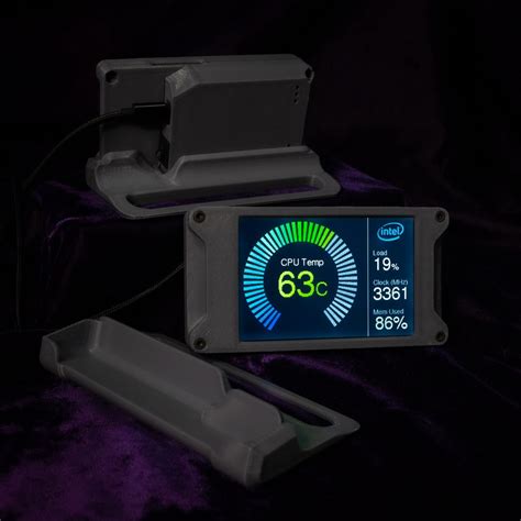 [เคสใหม่] จอโชว์อุณหภูมิคอม เฟรมเรท Cpu การ์ดจอ แรม Lan เครื่องคอม Pc ต่อ Usb แยกฐานได้ งานคนไทย