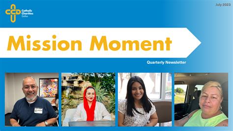 Ccd Mission Moment July 2023 Catholic Charities Dallas