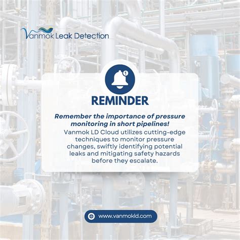 Vanmok Leak Detection Technologies On Linkedin Pipelinesafety Pressuremonitoring
