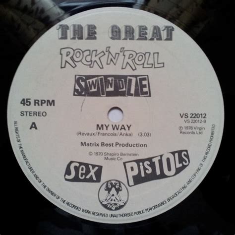 Sex Pistols The Biggest Blow A Punk Prayer By Ronnie Biggs My Way