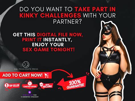 Kinky Stacking Sex Game Over 160 Printable Challenges For Couples Sexy